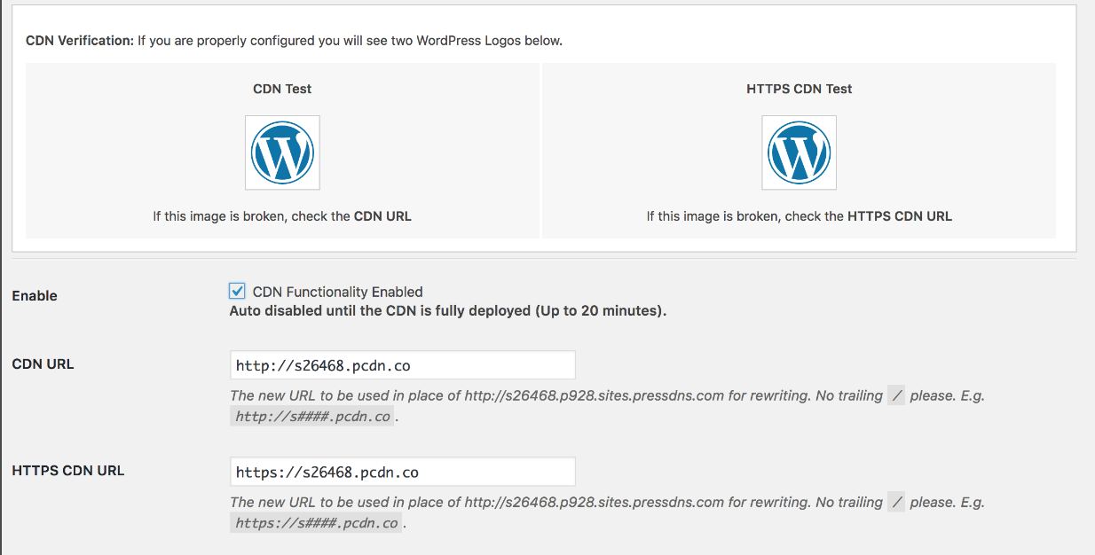 How to enable CDN in WordPress (ARES) – [Pagely® SupportOps]