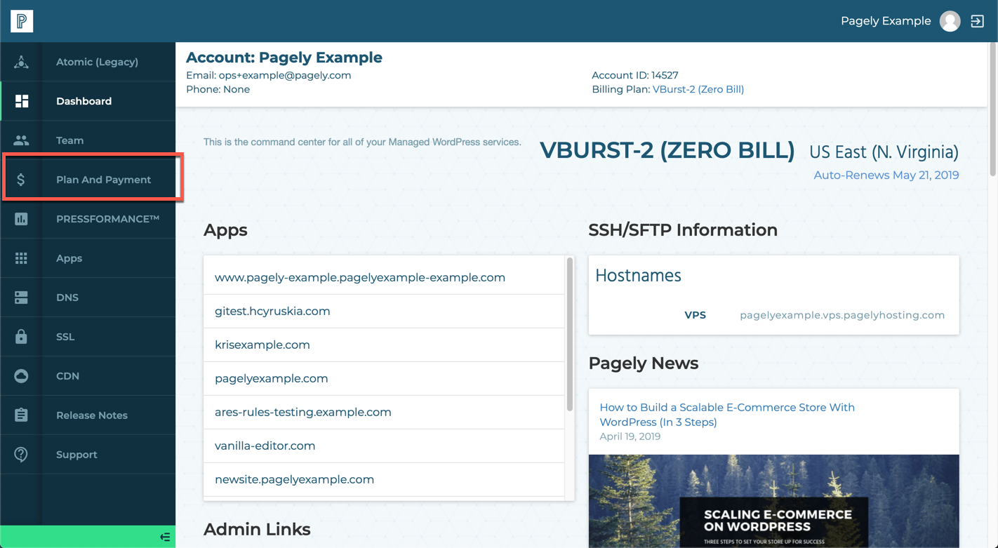 Changing Your Payment Method – [Pagely® SupportOps]