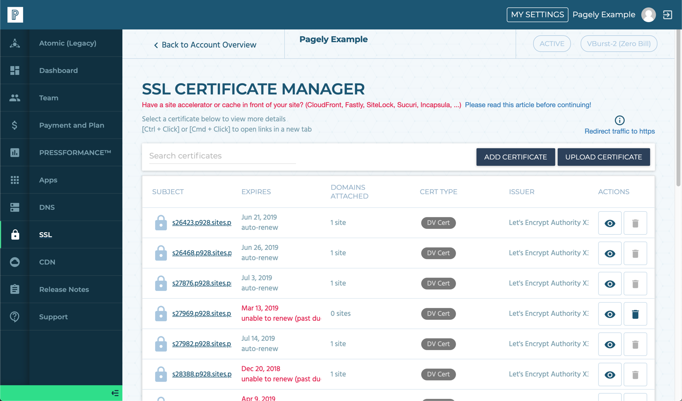 Getting Started Guide – [Pagely® Support]