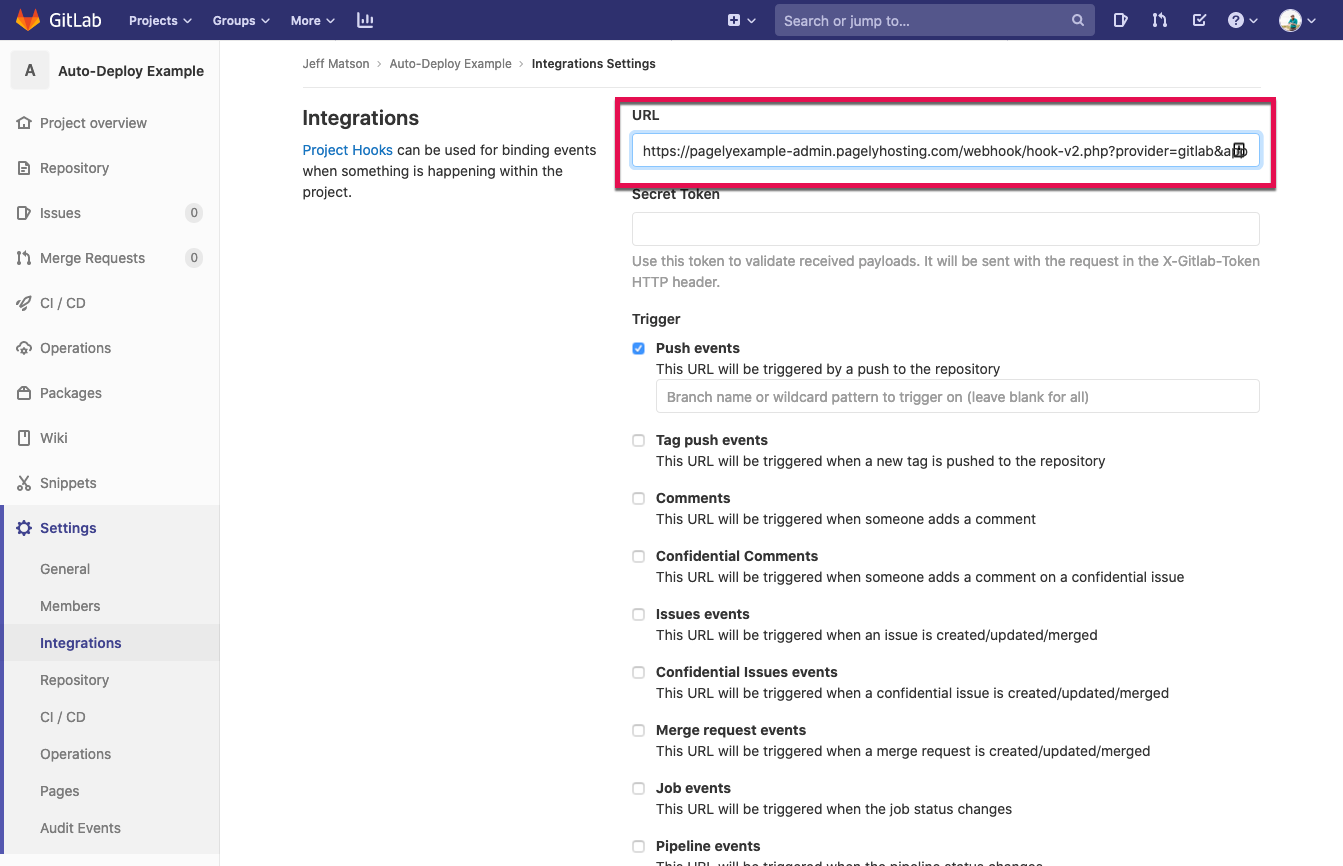 Using Webhooks To Automatically Deploy Wordpress Sites From Gitlab Pagely® Supportops